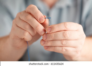 33,762 Man threading Images, Stock Photos & Vectors | Shutterstock