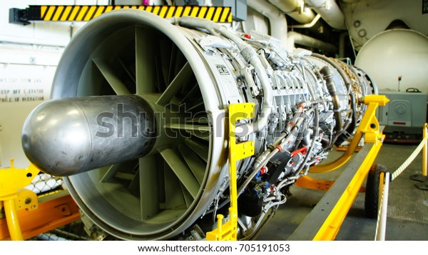 Inside Aircraft Jet Engine Stock Photo 705191053 | Shutterstock