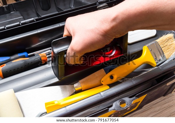 Inside Builder Tool Box Stock Photo 791677054 | Shutterstock