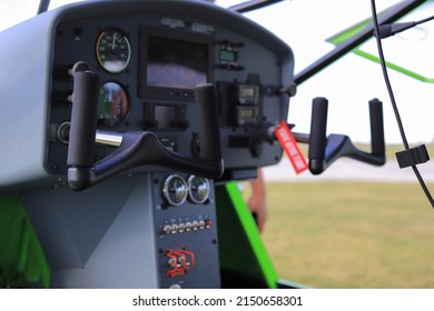 Inside Cabin Small Private Propeller Plane Stock Photo 2150658301 ...