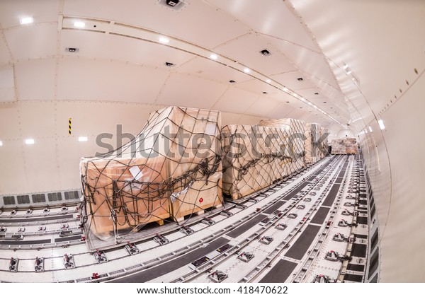 Inside Cargo Freighter Stock Photo 418470622 | Shutterstock