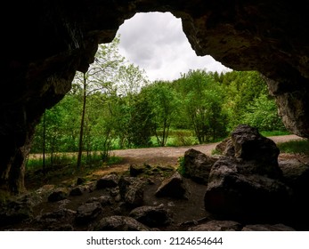 Inside Cave Looking Out Stock Photo 2124654644 | Shutterstock