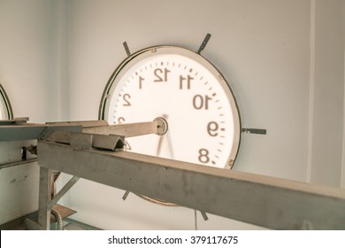Inside Clock Tower Background Public Buildings Stock Photo 379117675 ...