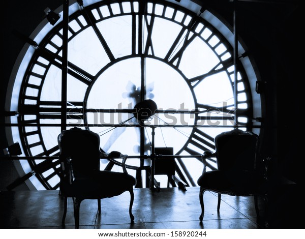 Inside Clock Tower On 16th Street Stock Photo (Edit Now) 158920244