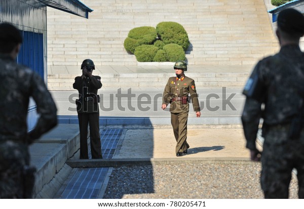 Inside Dmz There Joint Security Area Stock Photo 780205471 | Shutterstock