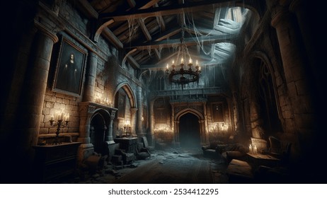Side View Interior Viking Temple Ancient AI-generated image 2544403811 ...