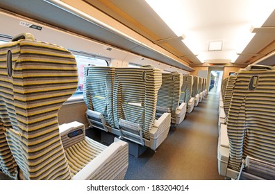 Inside High Speed Train Compartment Stock Photo 188947577 | Shutterstock