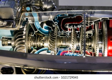 Turbine Engine Profile Pt6a Aviation Technologies Stock Photo ...