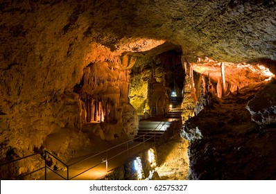 Inside Large Underground Limestone Cave Stock Photo 62575327 | Shutterstock