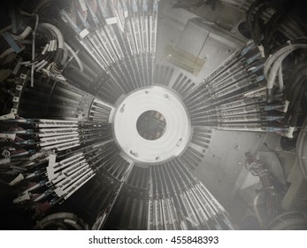 Inside Machine System Top View Background Stock Photo 455848393 ...