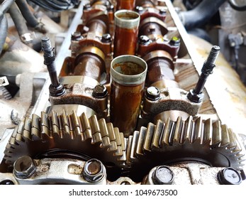 Inside Old Car Engine Stock Photo 1049673500 | Shutterstock