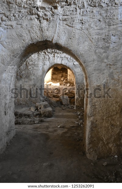 Inside Old Castle Stock Photo 1253262091 | Shutterstock