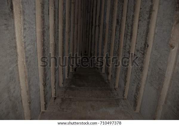 Inside Red Pyramid Egypt Stock Photo 710497378 | Shutterstock