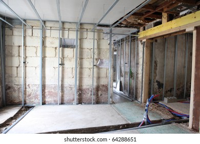 Inside Room Under Construction Stock Photo 64288651 | Shutterstock