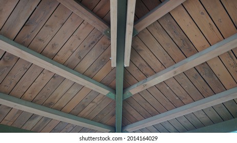 Inside Structure Made Wooden Deck Stock Photo 2014164029 | Shutterstock