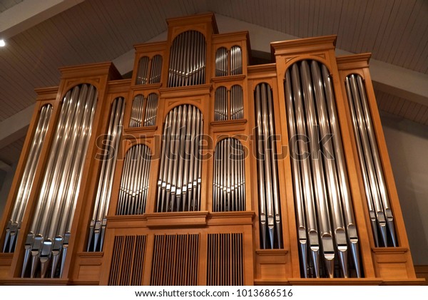 Inside Tracker Pipe Organ Stock Photo 1013686516 | Shutterstock