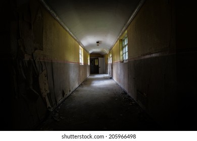 Inside View Deserted Run Down Building Stock Photo 205966498 | Shutterstock