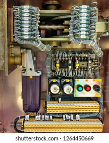 Inside View Electrical Control Cubicle High Stock Photo (Edit Now ...