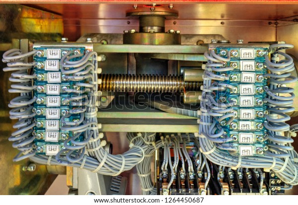 Inside View Electrical Control Cubicle High Stock Photo 1264450687 ...