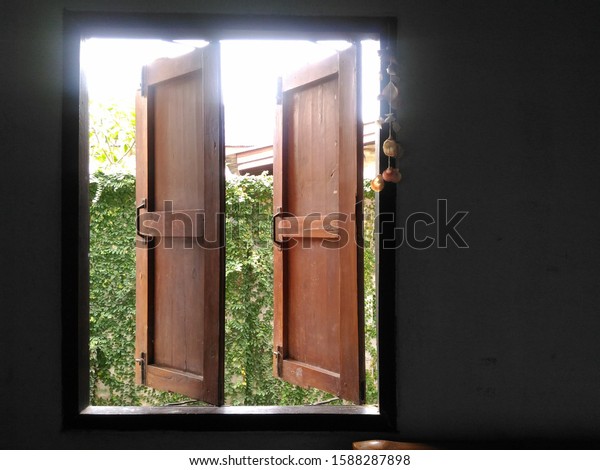 Inside View Through Window Stock Photo (Edit Now) 1588287898