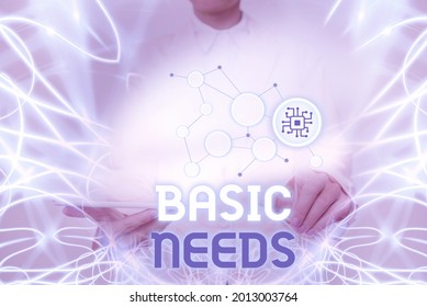 Inspiration Showing Sign Basic Needs Word Stock Photo 2013003764 ...