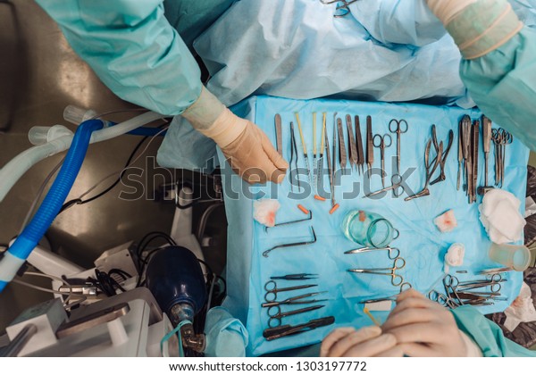 Instruments Surgery Operating Room Stock Photo 1303197772 | Shutterstock