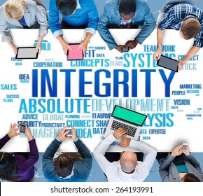 Integrity Structure Service Analysis Value Service Stock Photo ...