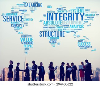 Integrity Structure Service Analysis Value Service Stock Photo ...