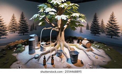 Interactive Demonstrationslive Sap Tapping Demo Setup AI-generated ...