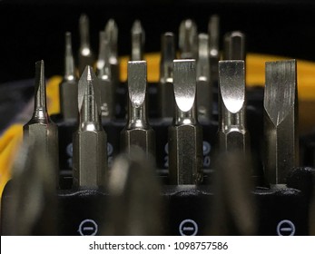 Interchangeable Screw Driver Set Different Types Stock Photo 1098757586 ...