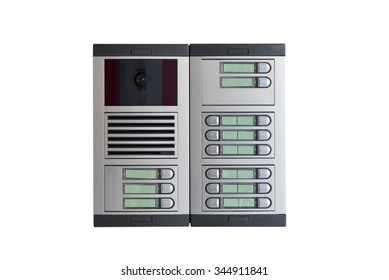 Intercom Isolated On White Background Stock Photo 706597933 | Shutterstock