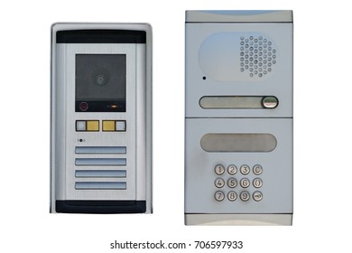 Intercom Isolated On White Background Stock Photo 706597933 | Shutterstock
