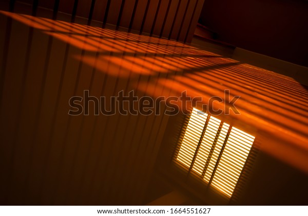 Interior Design Beautiful Pattern Shiny Window Stock Photo 1664551627 ...