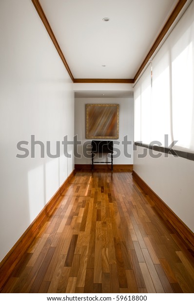 Interior Design Series Classic Empty Hallway Stock Photo 59618800 ...