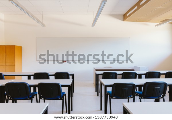 Interior Empty College Class Stock Photo 1387730948 | Shutterstock