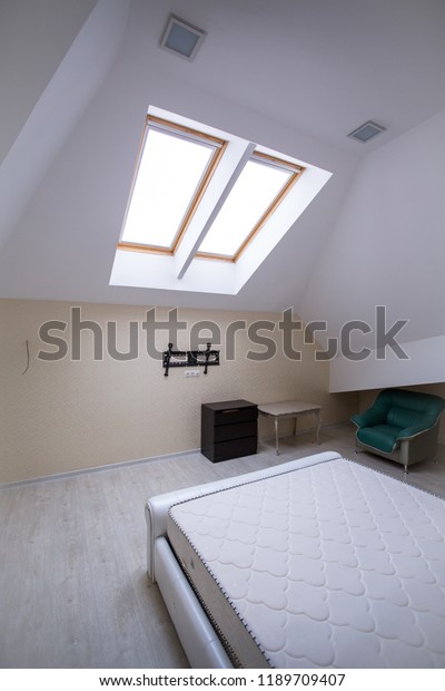 Interior Empty Room Bed Stock Photo 1189709407 | Shutterstock