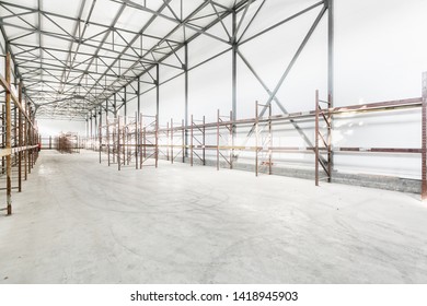 Interior Empty Warehouse Empty Racks Stock Photo 1418945903 | Shutterstock