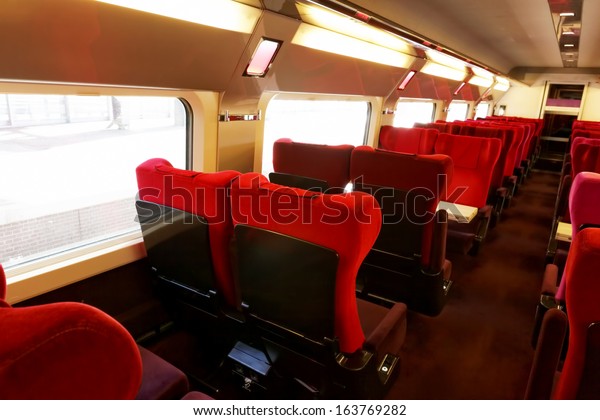 Interior Highspeed Train Stock Photo 163769282 | Shutterstock