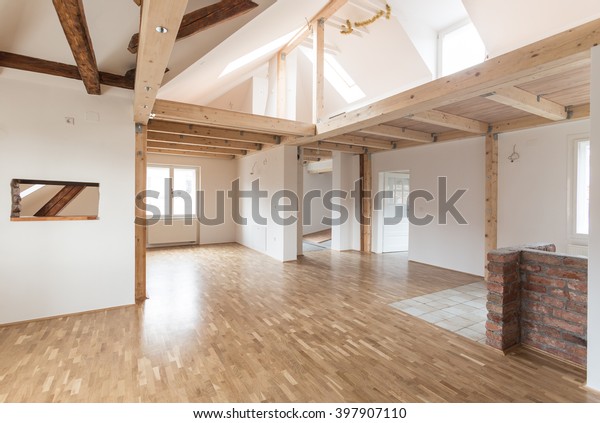 Interior Modern House Empty Space Stock Photo 397907110 | Shutterstock