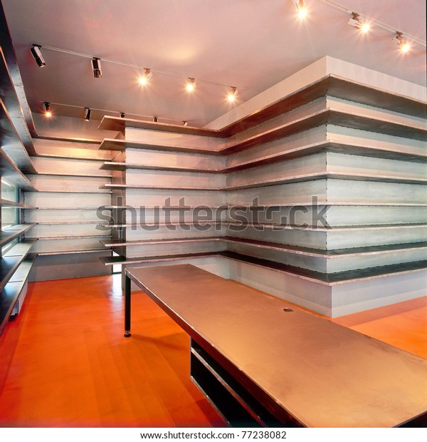 Interior Modern Shop Empty Stock Photo 77238082 | Shutterstock