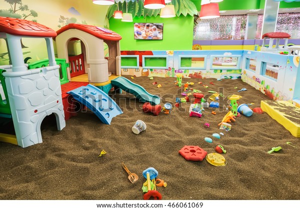 Interior Playground Indoors Stock Photo (Edit Now) 466061069