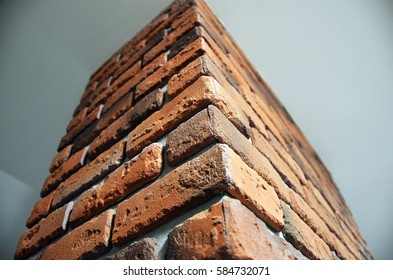 Interior Red Brick Column Stock Photo 584732071 | Shutterstock