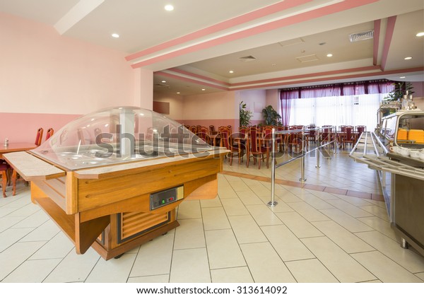 Interior Selfservice Restaurant Stock Photo 313614092 | Shutterstock