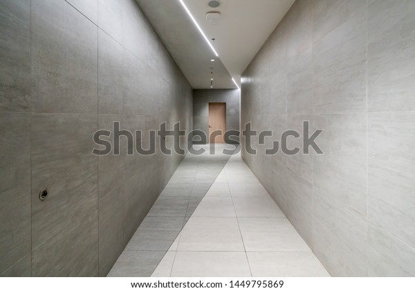 Interior Space Empty Floor Tiles Stock Photo 1449795869 | Shutterstock