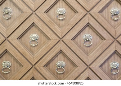 Interior Wall Panel Pattern Decorative Wood Stock Photo 464308925 ...