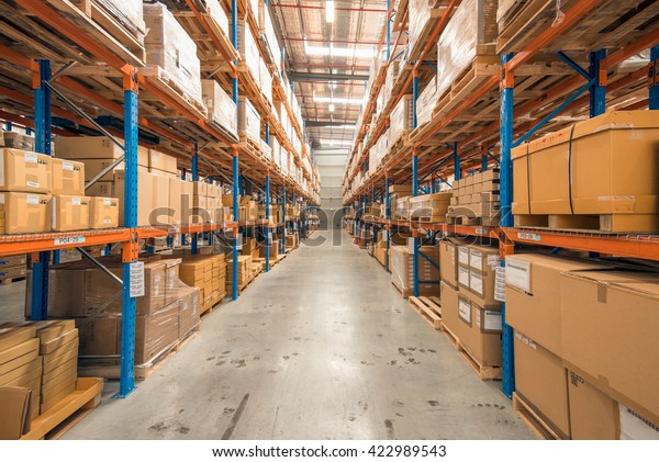 Interior Warehouse Stock Photo (Edit Now) 422989543