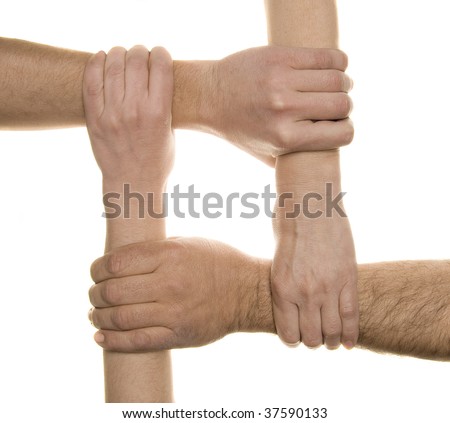Interlocked Hands Stock Photo (Edit Now) 37590133 - Shutterstock