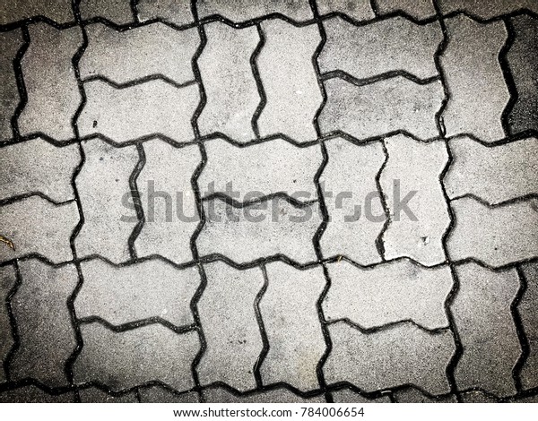 Interlocking Brick Road Stock Photo 784006654 | Shutterstock
