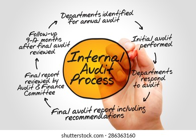 Internal Audit Process Flow Chart Business Stock Photo (Edit Now) 272591753