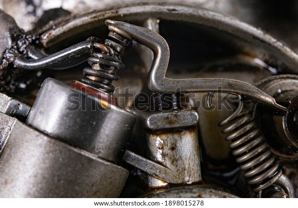 Internal Combustion Engine Ignition System Electric Stock Photo ...
